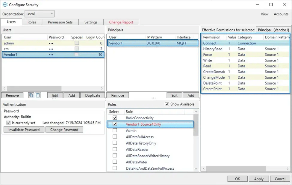 Securing your MQTT Data Access in Cogent DataHub V11